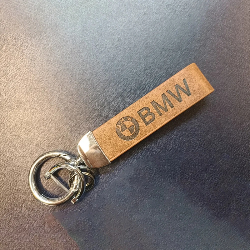 Leather Key Ring, High-Quality and Stylish For Car And Bike