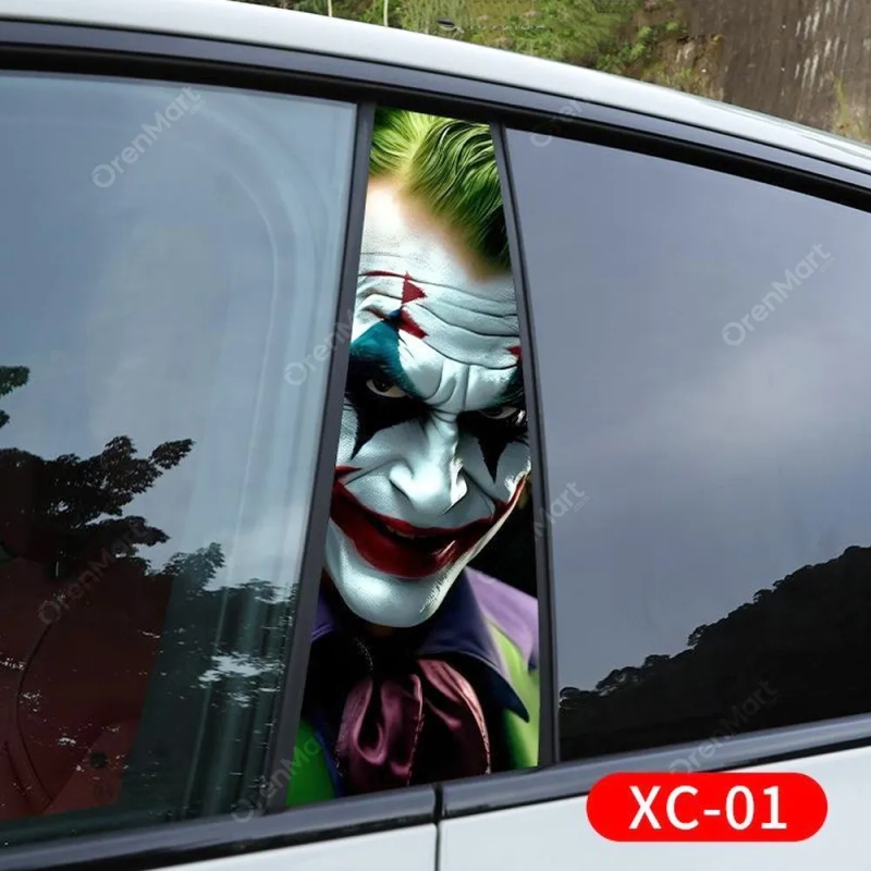 Car Center Pillar Sticker 2 Pcs Set – Stylish and Unique Designs for ...