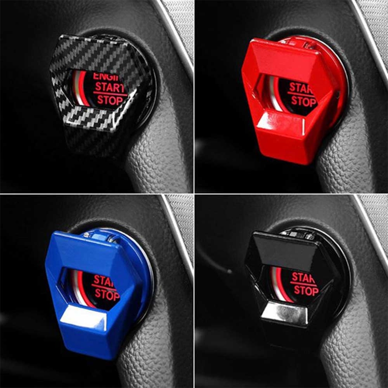 Car Start Stop Button Cover Lambo Style Car Engine START Button Replace ...