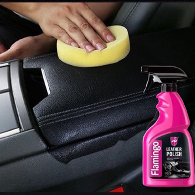 Flamingo Leather Polish Spray 500ML