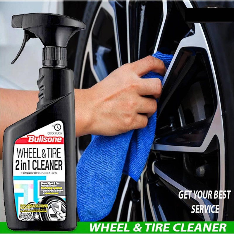Bullsone wheel and tire 2in1 cleaner 550ML