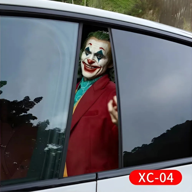 Car Center Pillar Sticker 2 Pcs Set – Stylish and Unique Designs for ...