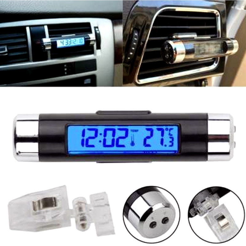 Car Ac Vent Clock And Car Dashboard Clock