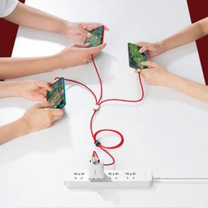 Car Multi Charging Cable Baseus 3 in 1 Data Cable Car Home And Office