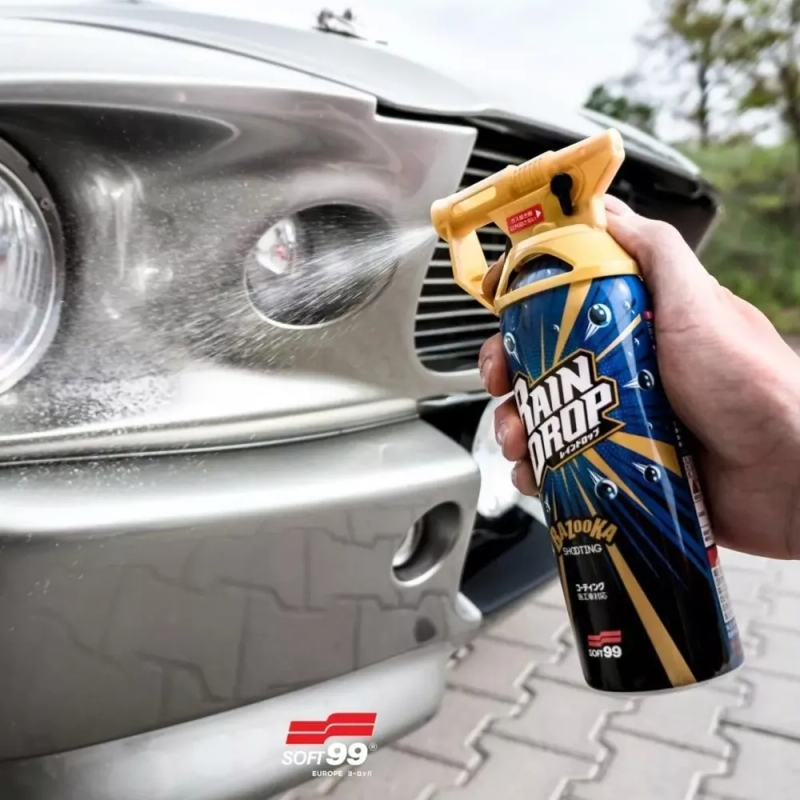 "SOFT99 Rain Drop Bazooka - Ultimate Car Body And Glass Water Repellent Coating" 300ML