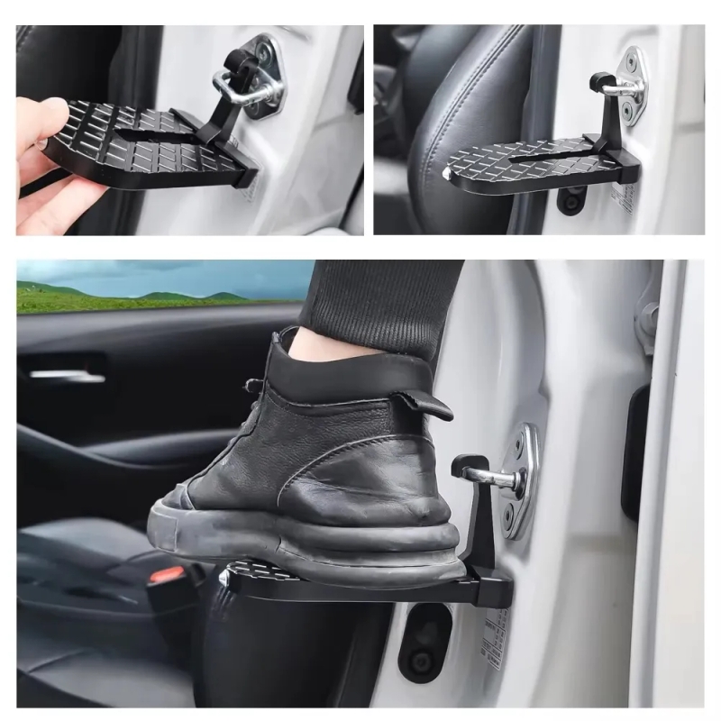 Car Roof Step - Portable Universal Door Hook for Easy Roof Access ...