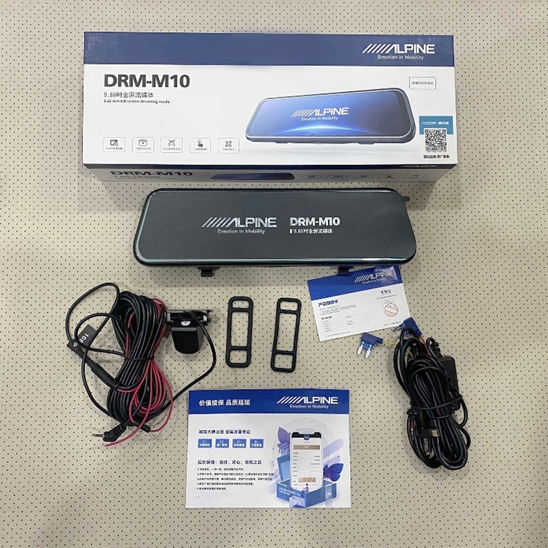 Alpine Car Dash cam DRM-M10