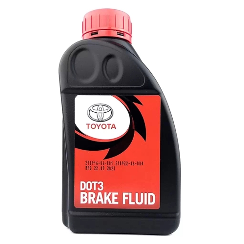 TOYOTA DOT 3 Brake Fluid 0.5L -Premium Quality Brake Fluid for Optimal ...