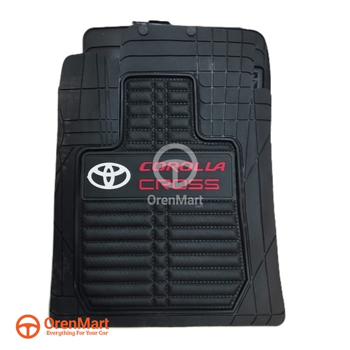 Corolla Cross Floor Mat 5pcs – Universal Fit & Long-Lasting Durability