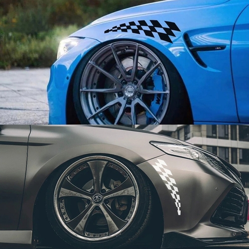 Stylish Car Racing Sticker Gives a Different Look on Your Car