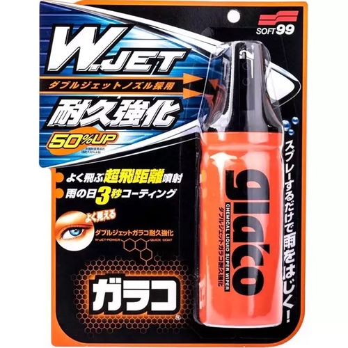 Soft99 Glaco W-Jet Strong Spray – Advanced Glass Coating for Spotless ...