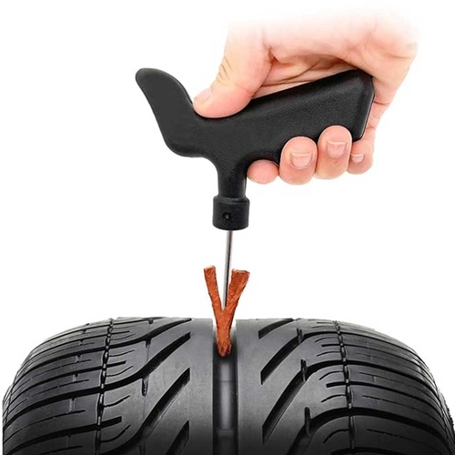 Deluxe Tire Plug Kit - Essential Roadside Emergency Tire Solution Tool ...