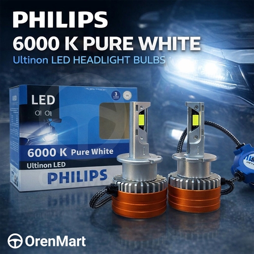 Philips D4S Ultinon LED Headlamp Bulb – Bright White 6000K Headlight