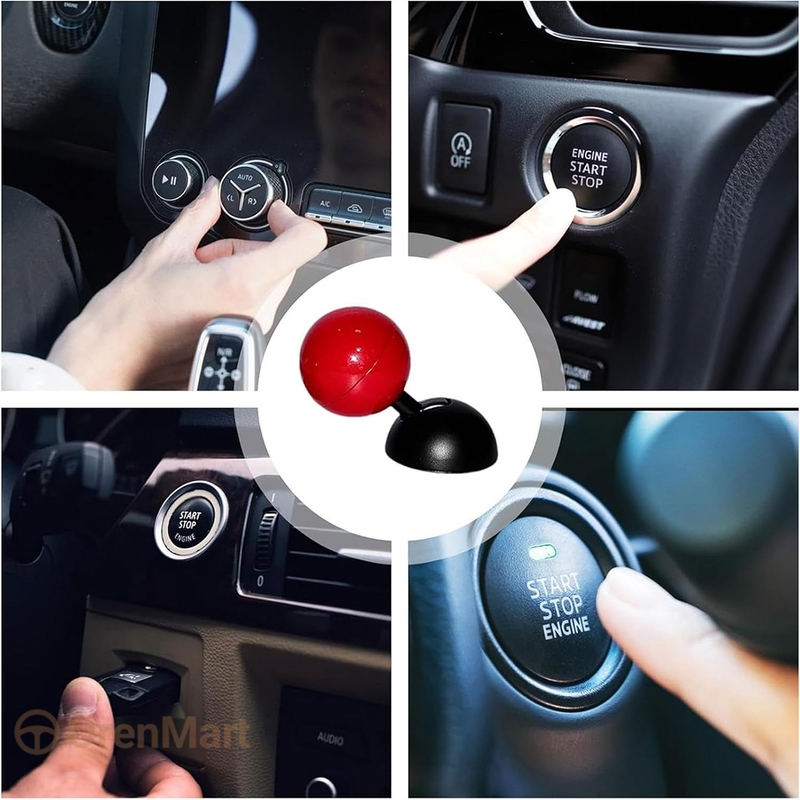 Car Push Start Button Cover – Stylish Push Button Cover for All Cars