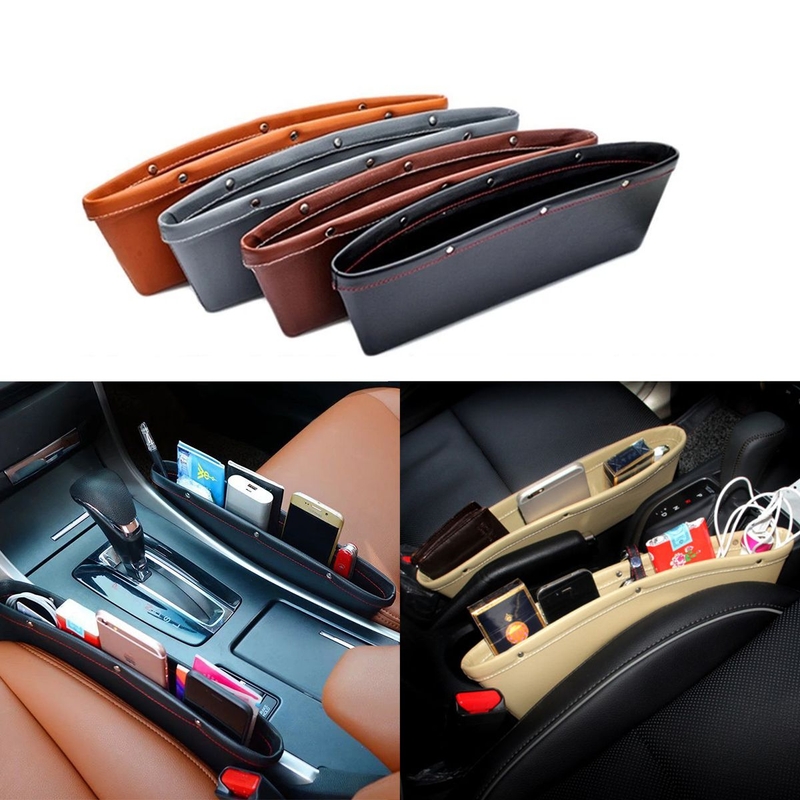 Car Seat Pocket Catcher: Car Seat Gap Filler Organizer: Car Seat Pocket ...