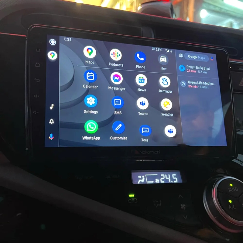 NAKAMICHI Car Android Player NAM5960 Pro RAM-8 GB, ROM-256 GB, With Sim ...