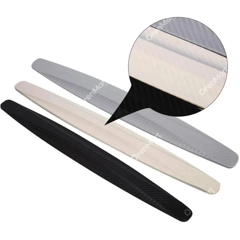 Car Bumper Protector Rubber Stickers, Anti-Scratch Sticker