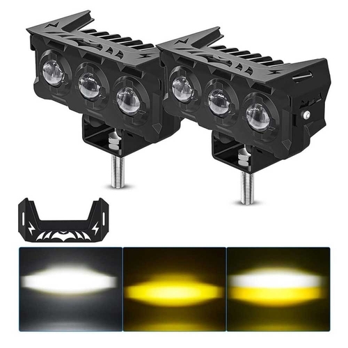 High-Intensity LED Bike Fog Light - Superior Visibility for Night Rides
