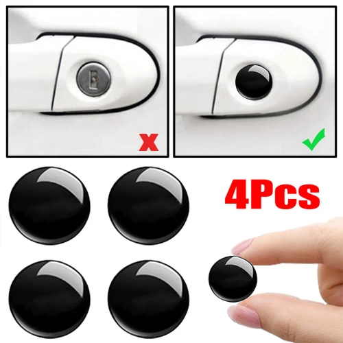 Car Door Keyhole Sticker - Auto Lock Protection Sticker (4 Pcs)