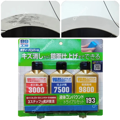 Soft99 Liquid Compound Scratch Remover – Advanced Paint Correction for ...