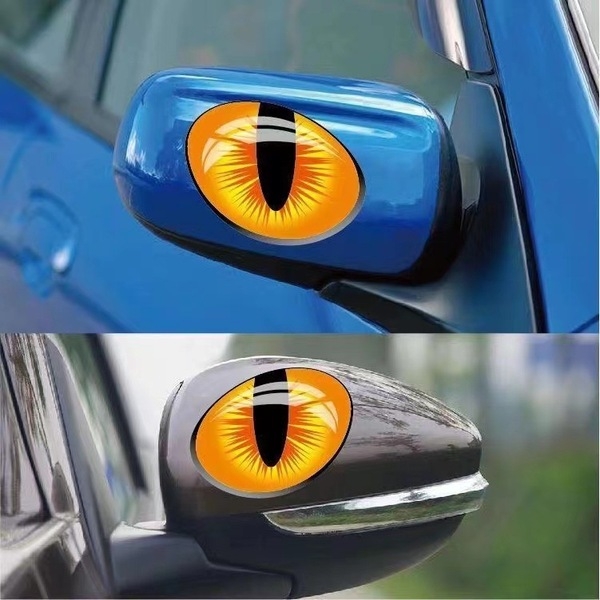 Car Horror Eye Sticker - Perfect Stickers for Car Rearview, Side ...