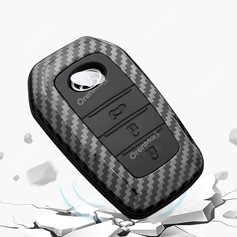 Carbon Fiber Key Cover For Toyota Harrier New, And Auris Cross