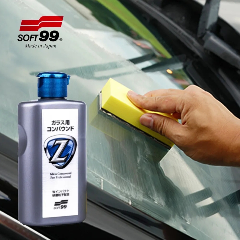 Soft99 Glass Compound Car Glass Scratch & Water Spot Remover – 100ML ...