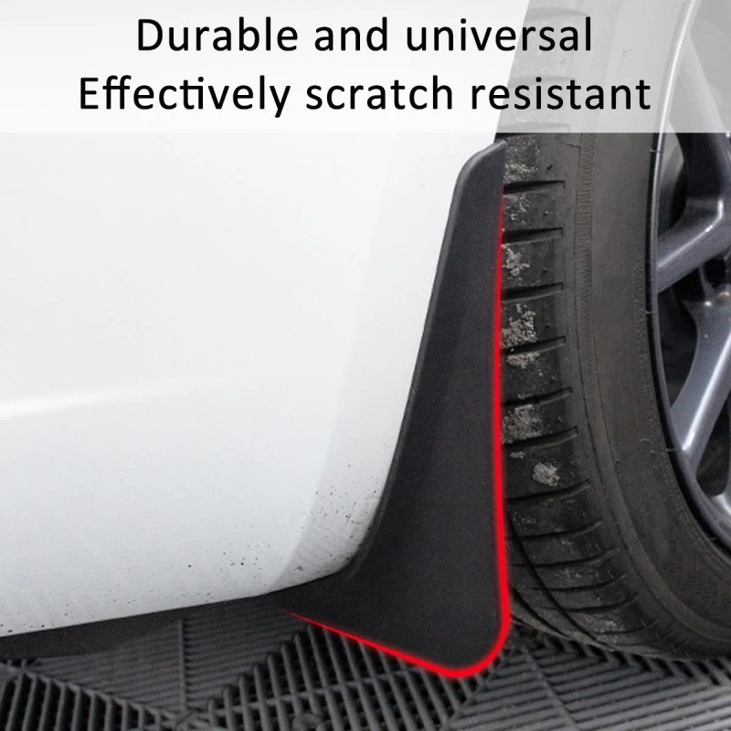 Universal Car Mud Guards – Flexible And Durable Mud Flaps for All Sedan ...
