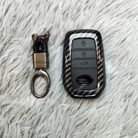 Carbon Fiber Key Cover For Toyota Harrier New, And Auris Cross