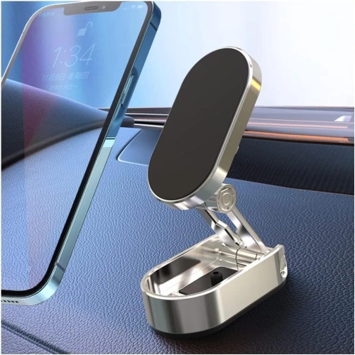 Magnetic Car Phone Holder: Secure & Adjustable Dashboard Mount ...