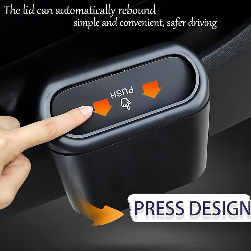 Portable Car Mini Trash Bin – Keep Your Car Clean and Organized