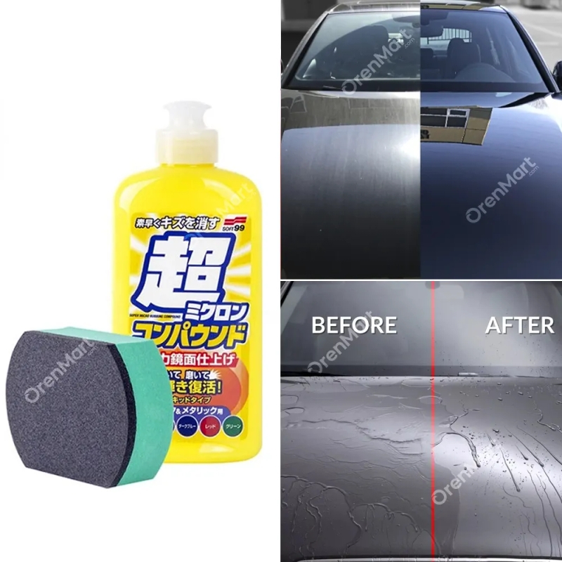 Car Compound Soft99 Super Micro Rubbing Compound – High-Performance Car ...