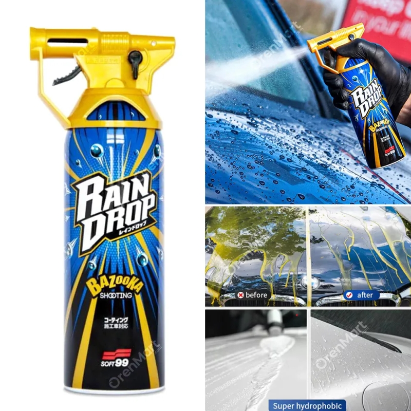 "SOFT99 Rain Drop Bazooka - Ultimate Car Body And Glass Water Repellent Coating" 300ML
