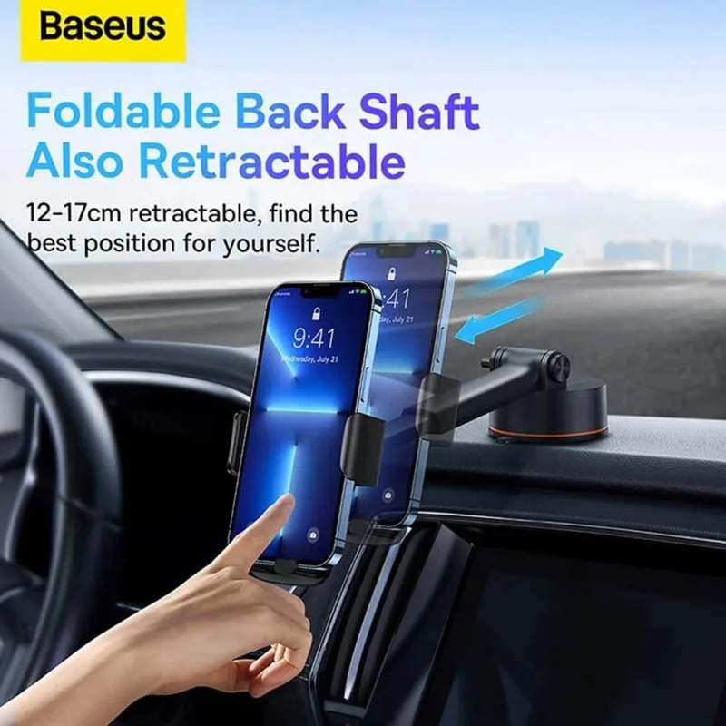 Baseus Car Mount Holder Easy Control Clamp for Seamless Use