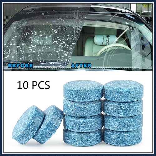 Windshield Washer Tablets | 10 pcs Windshield Cleaning Tablet | Easy to ...