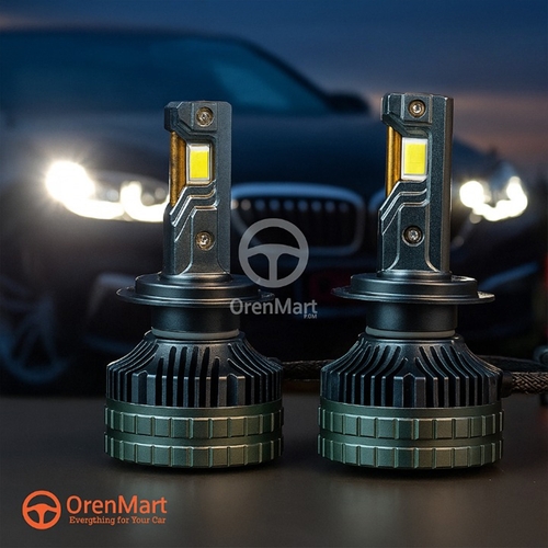 GR Car LED Headlight - 2 Pin H7 Socket 32000 LM Single Beam Car Headlight