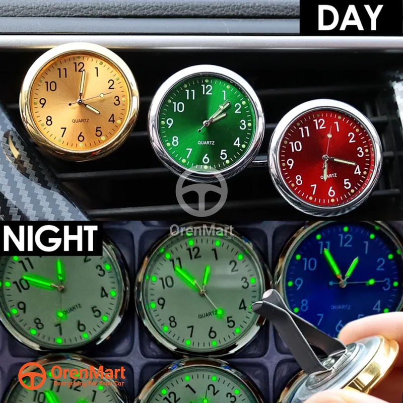 Car Air Vent Clock - Stylish Timepiece for Your Car Interior