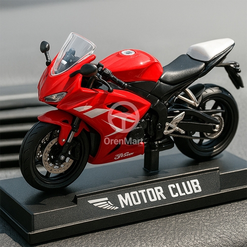 Motorcycle Car Dashboard Showpiece | Alloy Metal Diecast Model Toy for ...
