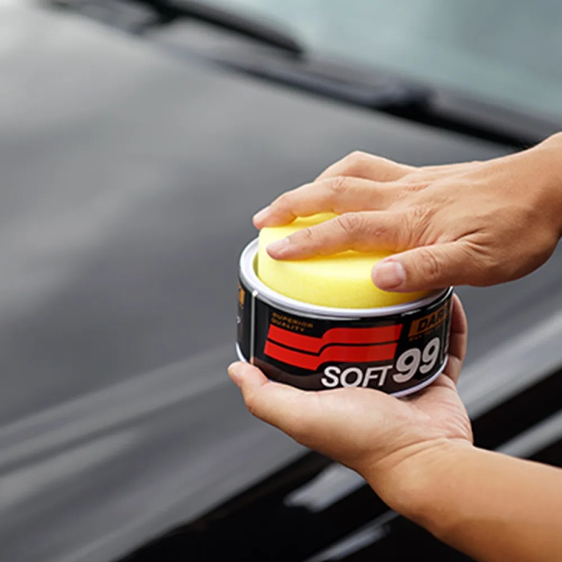 Soft99 Car Solid Wax Multifunctional Polish for Superior Shine, Protection