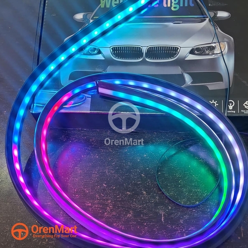 Universal RGB Interior Car LED Lights – Ambient Lighting Kit with APP ...