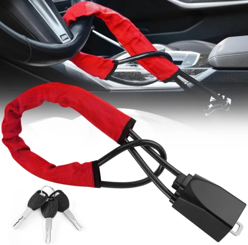 Car Universal Steering Wheel Lock - Strong, Durable, and Unbeatable ...