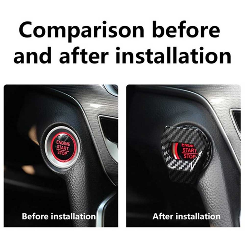 Car Start Stop Button Cover Lambo Style Car Engine START Button Replace ...
