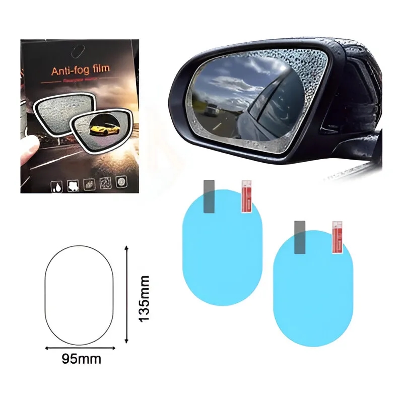 Baseus Rainproof Film for Car Rear-View Mirror Anti Fog Window Mirror ...