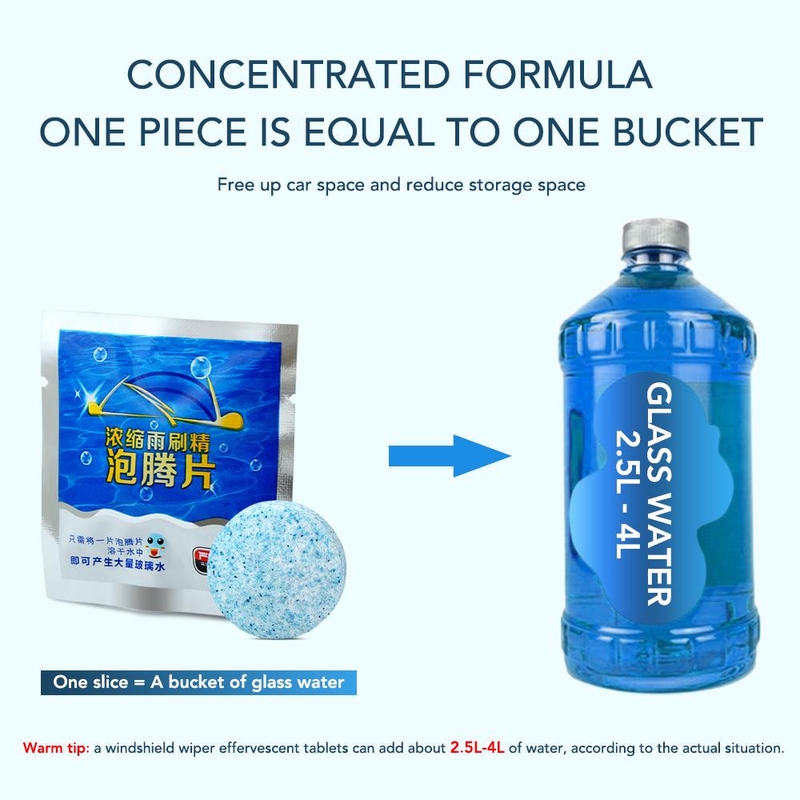 Windshield Washer Tablets | 10 pcs Windshield Cleaning Tablet | Easy to ...