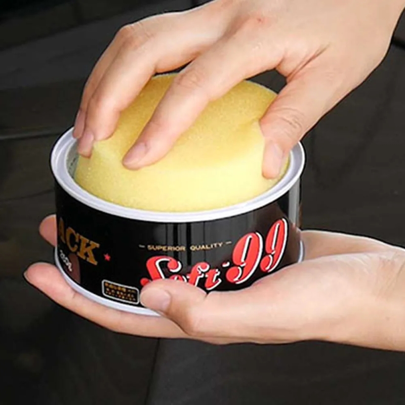 Soft99 Car Solid Wax Multifunctional Polish for Superior Shine, Protection,